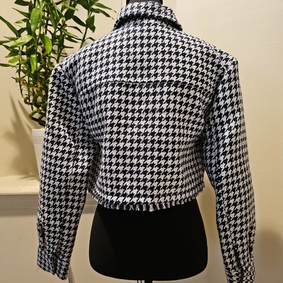 WD.NY | Jackets & Coats | Wdny Tweed Cropped Jacket M | Poshmark